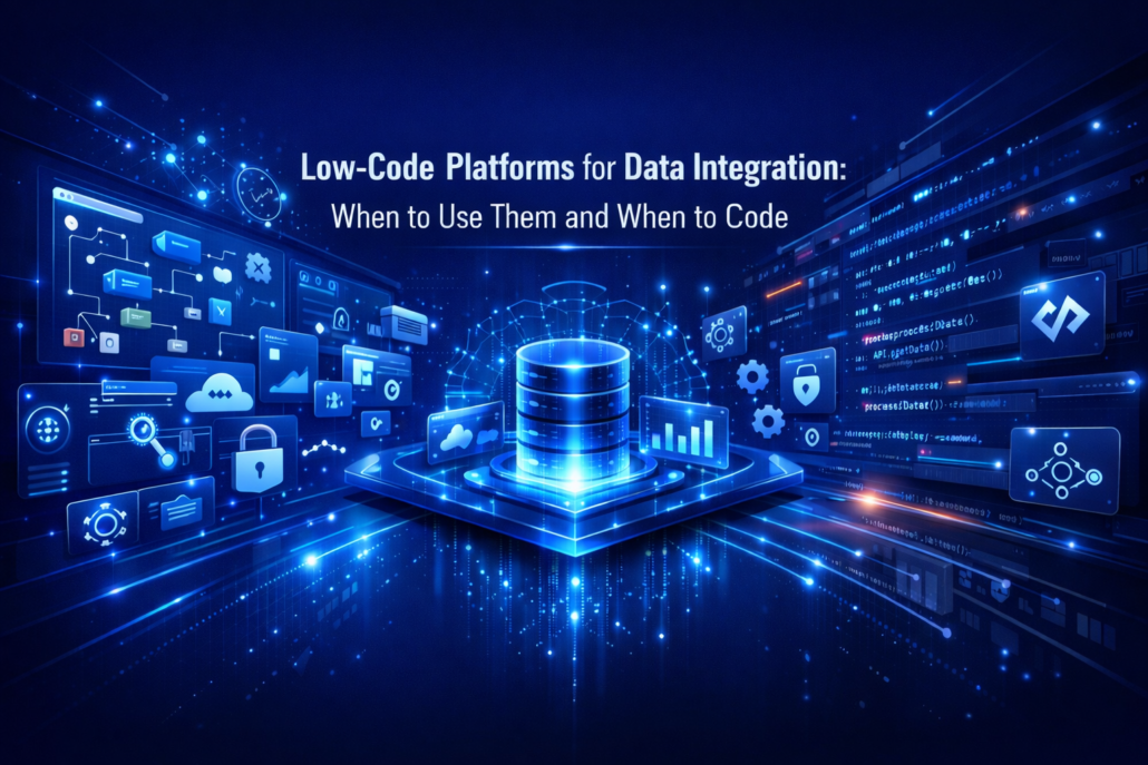 Low-Code Platforms for Data Integration: When to Use Them and When to Code